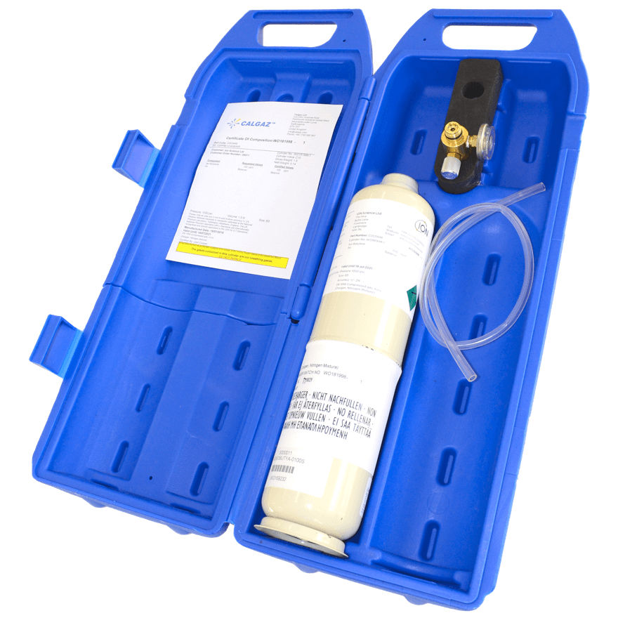 Gas detector calibrator - A-845213 - ION Science Global - kit