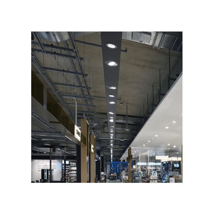 Light fixture - LINQ SOLAR - Edge Lighting - LED / for warehouse ...