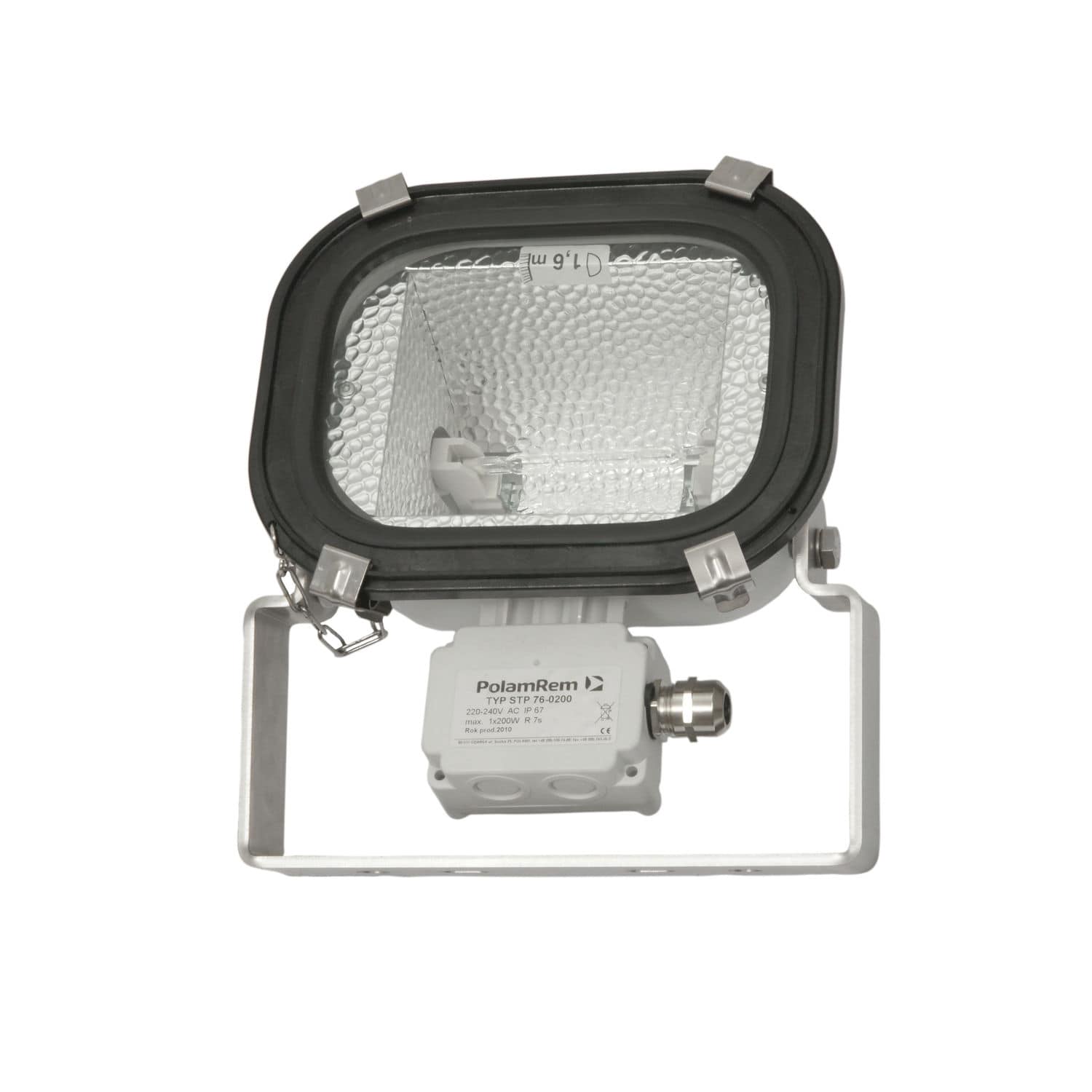 Halogen floodlight - STP 76-0200 - Rementowa - lamp / IP67 / stainless ...