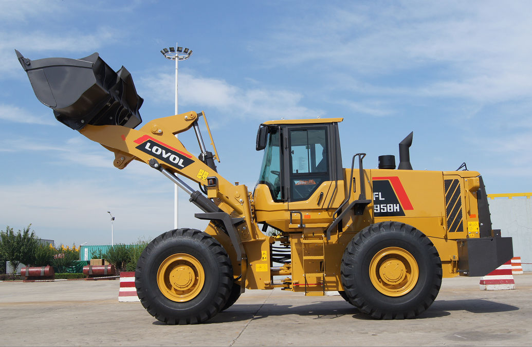 Wheeled loader - FL958H - Lovol Heavy Industry Co., Ltd. - large / for ...