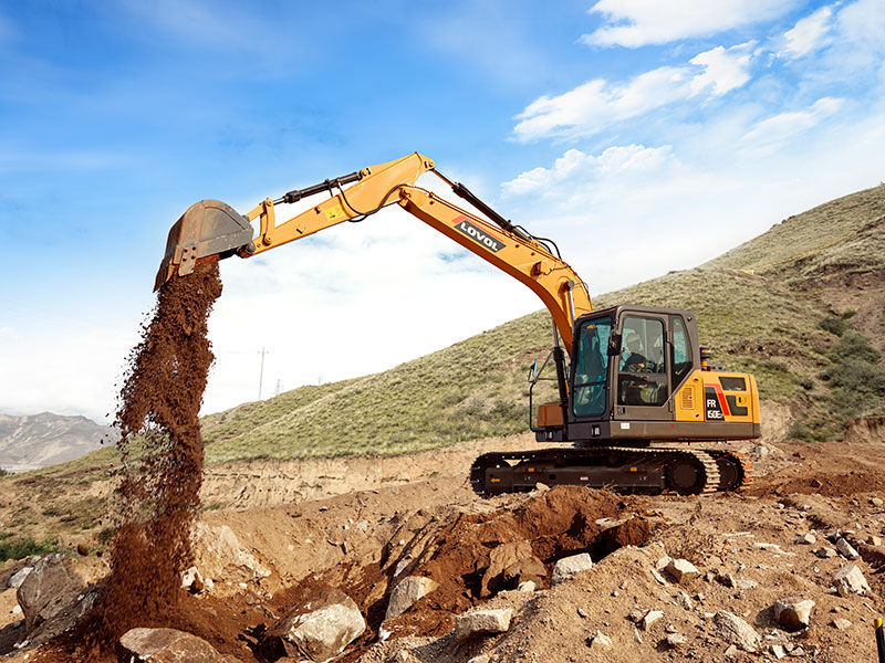 Large excavator - FR150E2 - Lovol Heavy Industry Co., Ltd. - crawler ...