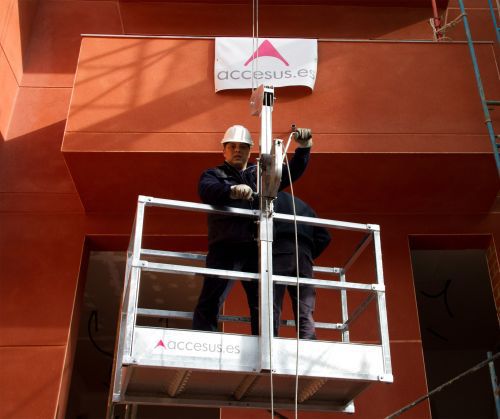 Work platform - FT-021 - ACCESUS - suspended / electric