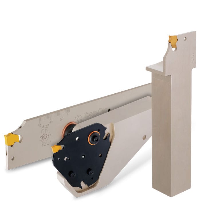 Parting and grooving tool with rigid inserts - CUT-SFEED - TAEGU TEC ...