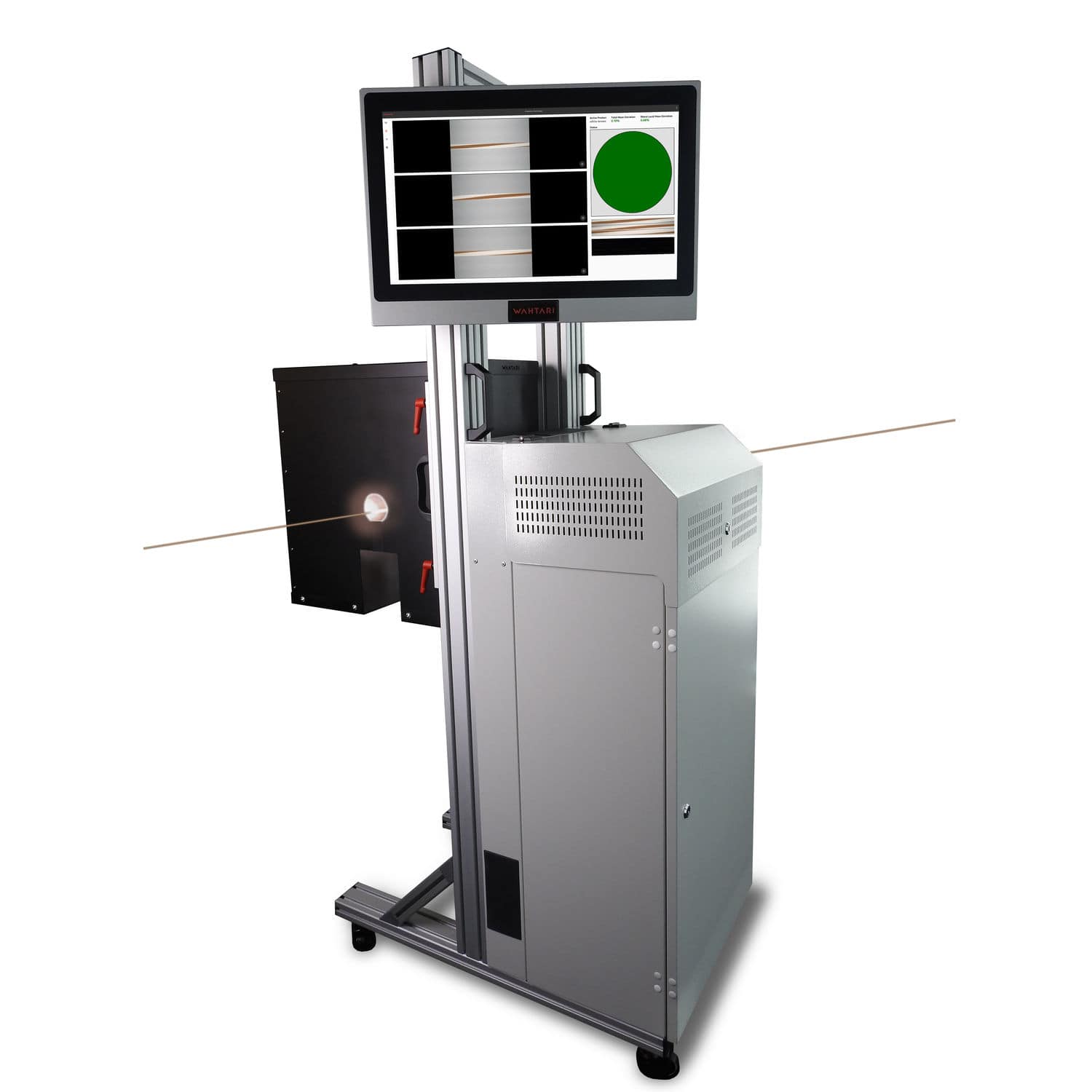 Cable inspection machine - nLine 360-Ti3 - Wahtari GmbH - optical ...