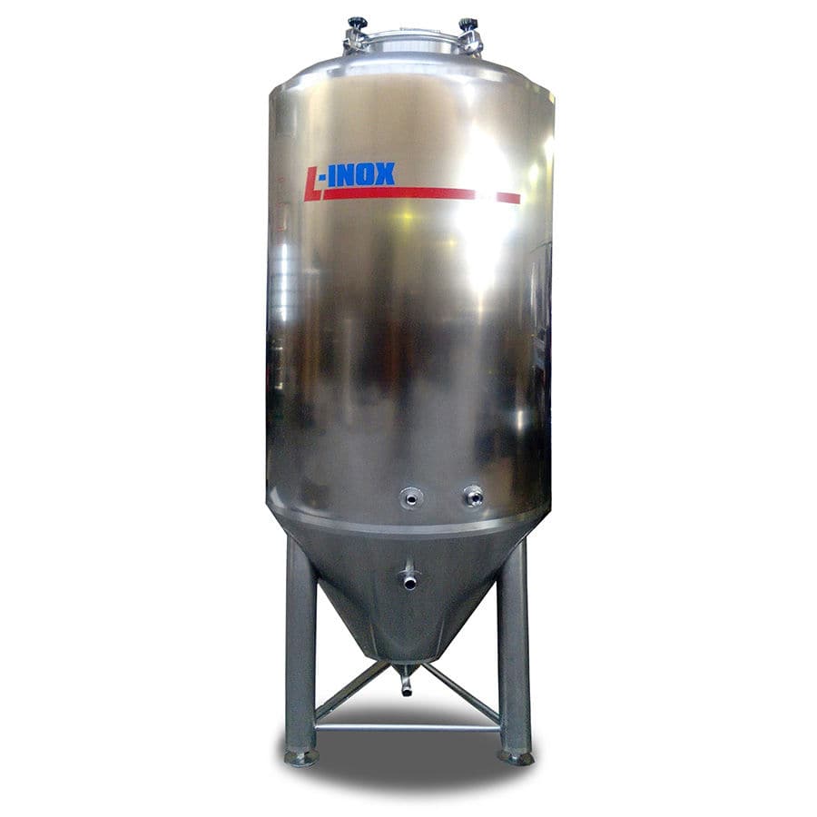Storage tank - L - INOX d.o.o. - for beer / stainless steel / cylindrical