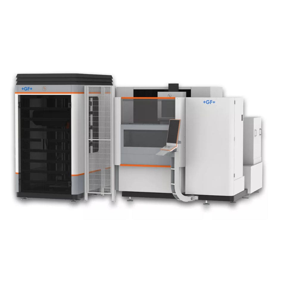 Automated pallet changer - WorkPartner 1+ - GF Machining Solutions ...