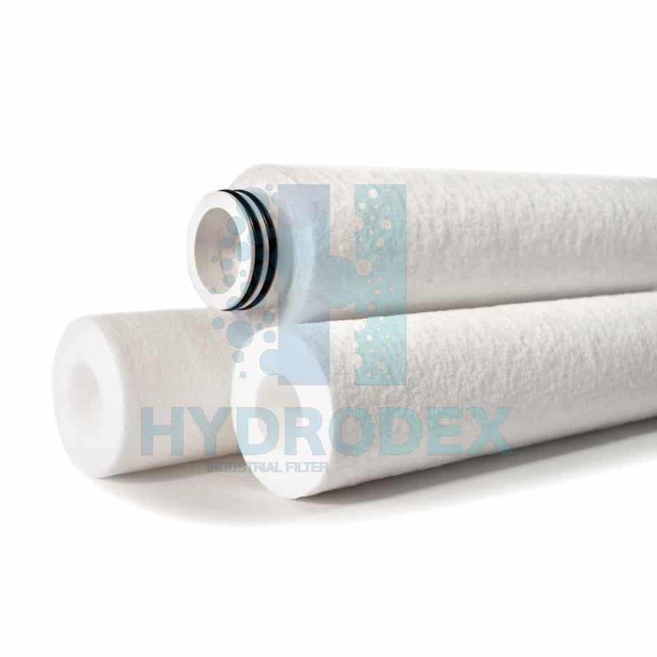 Water filter cartridge - Spun PP - Hydrodex - fine / silicone / for ...