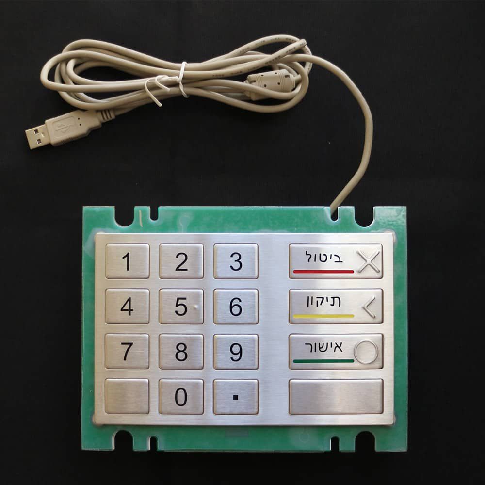 16-key keypad - MKA-44-N01 - MATE TECHNOLOGY SHENZHEN LIMITED - panel ...
