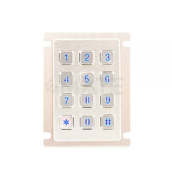 12-key keypad - MKA-34-NL-MX - MATE TECHNOLOGY SHENZHEN LIMITED - panel ...