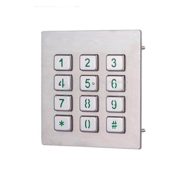 12-key keypad - MKA-12N-V1 - MATE TECHNOLOGY SHENZHEN LIMITED - panel ...
