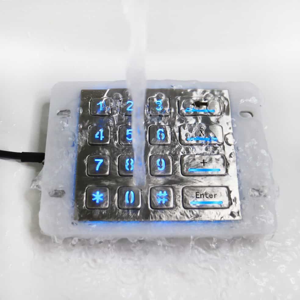 16-key keypad - MKA-16N - MATE TECHNOLOGY SHENZHEN LIMITED - panel ...