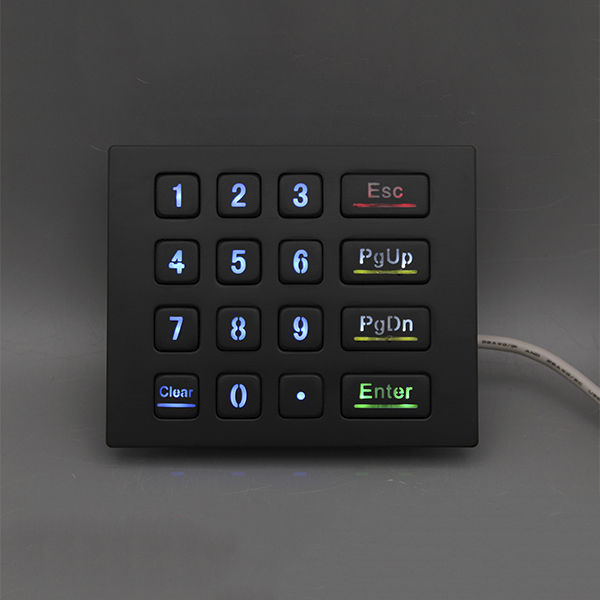 Black titanium keypad - MKA-16-NLBF-MX - MATE TECHNOLOGY SHENZHEN ...
