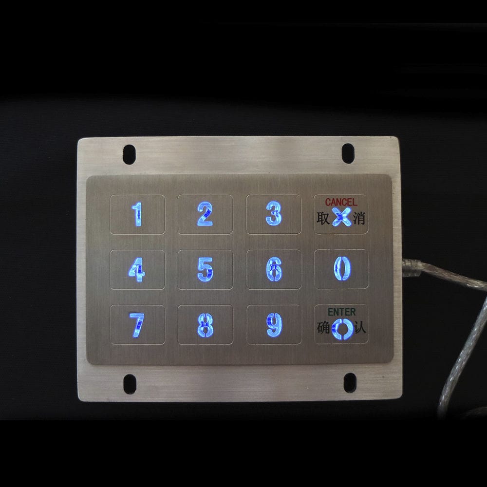 Infrared keypad - MKA-34-NL-V2 - MATE TECHNOLOGY SHENZHEN LIMITED - 12 ...