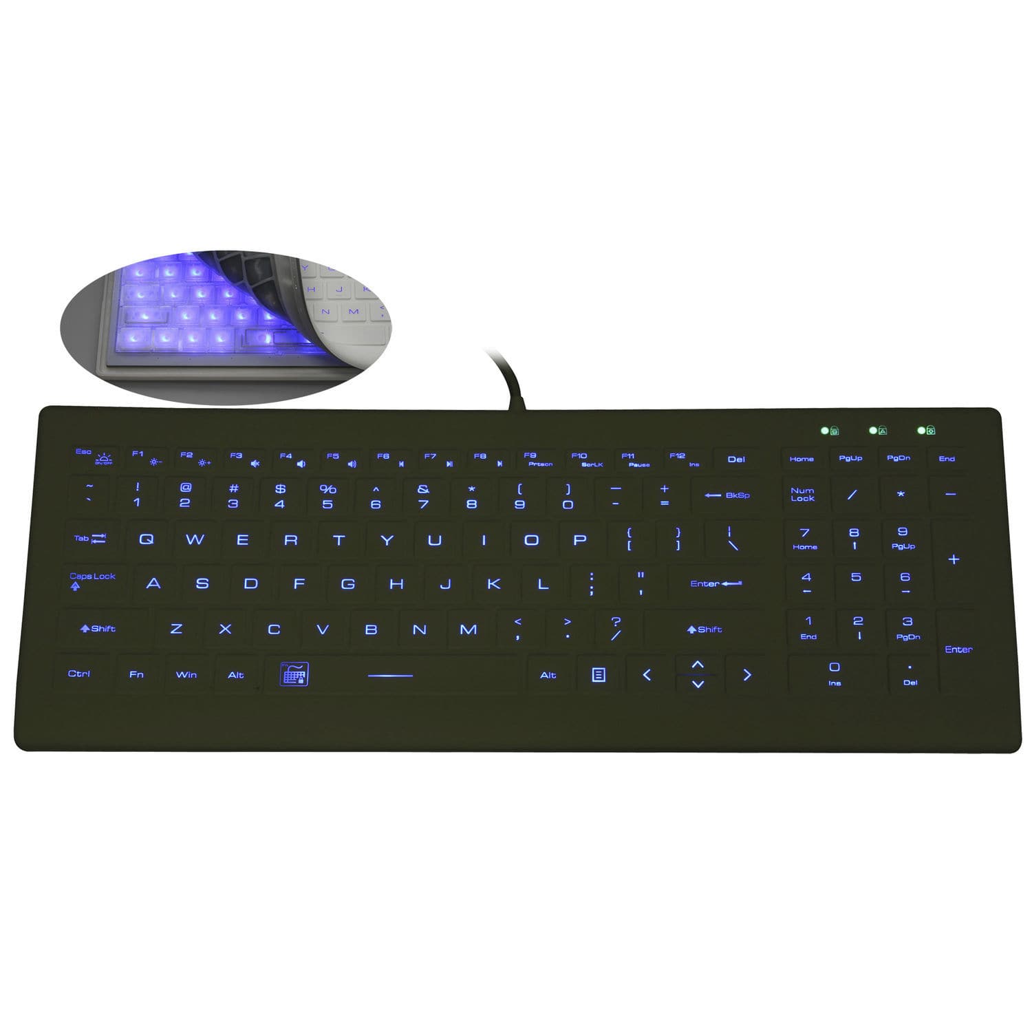 Medical keyboard - MKB-101-NLM - MATE TECHNOLOGY SHENZHEN LIMITED ...