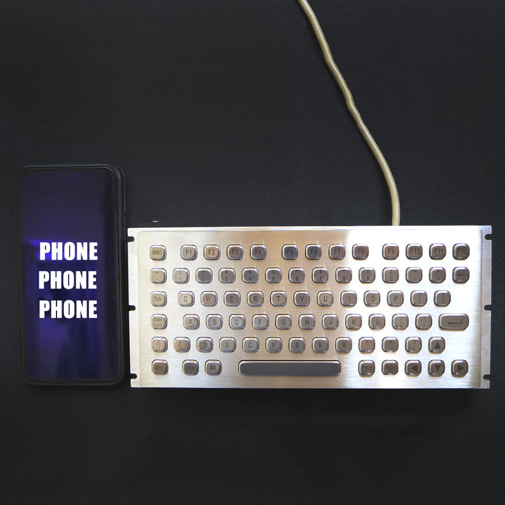 Panel-mount keyboard - MKA-75 - MATE TECHNOLOGY SHENZHEN LIMITED - with ...