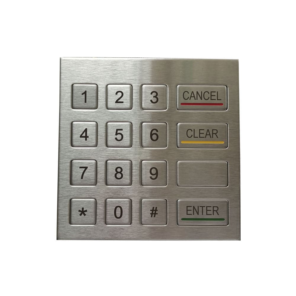 16-key keypad - MKA-16N-V1 - MATE TECHNOLOGY SHENZHEN LIMITED - panel ...