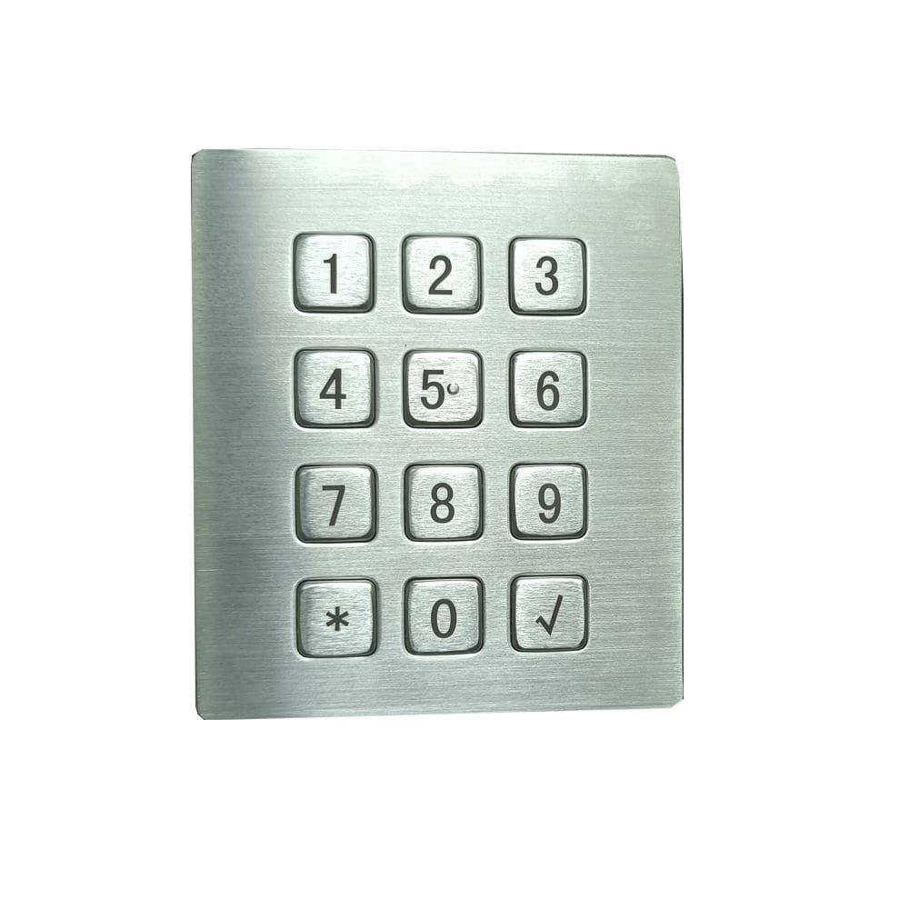 12-key keypad - MKA-34N-V1 - MATE TECHNOLOGY SHENZHEN LIMITED - panel ...