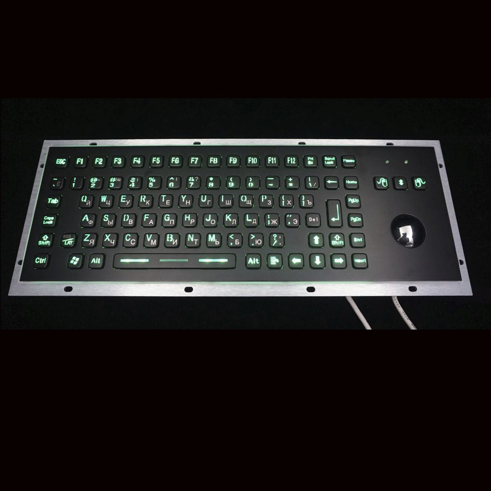 Panel-mount keyboard - MKA-89-BLBF - MATE TECHNOLOGY SHENZHEN LIMITED ...