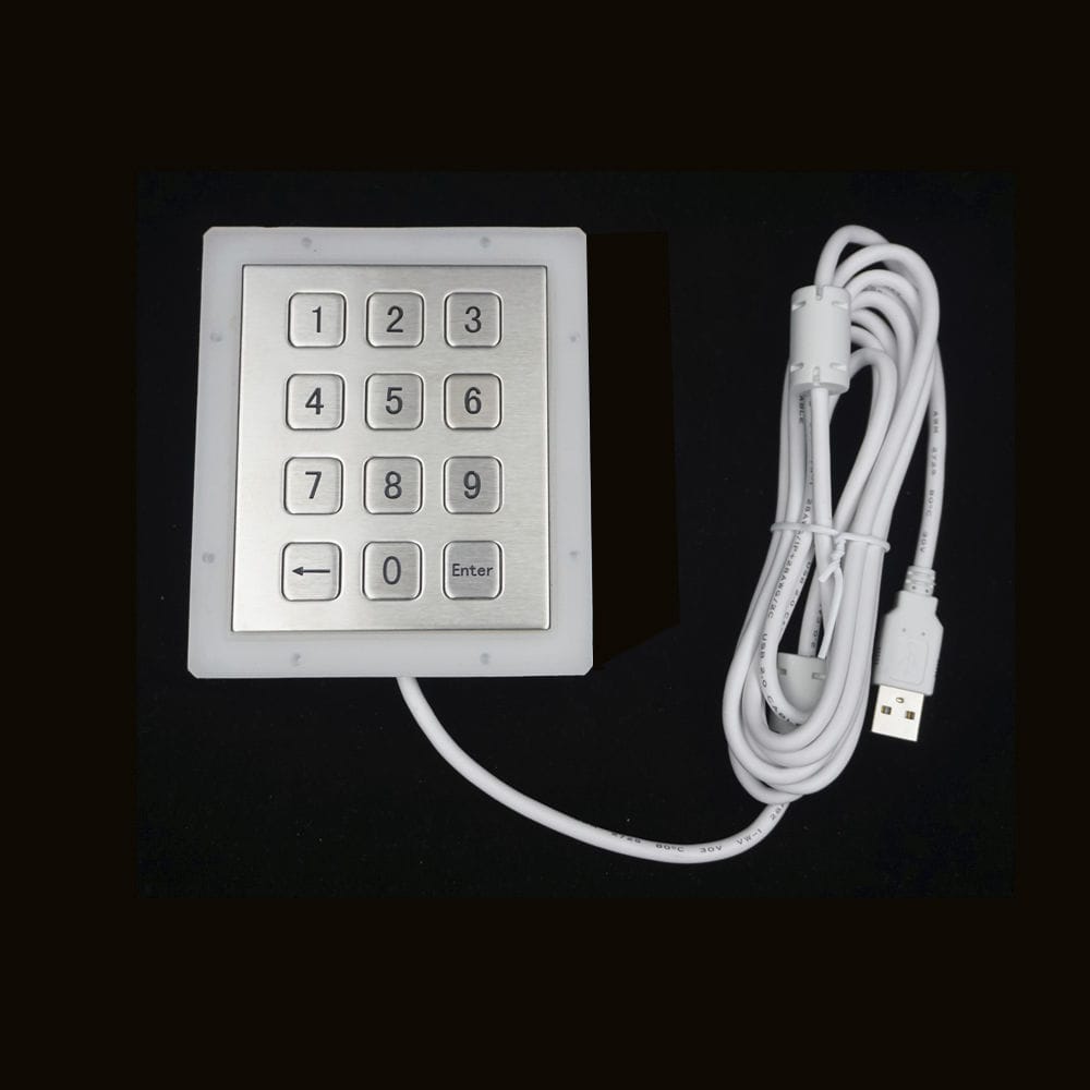 12-key keypad - MKA-12N-V1 - MATE TECHNOLOGY SHENZHEN LIMITED - panel ...
