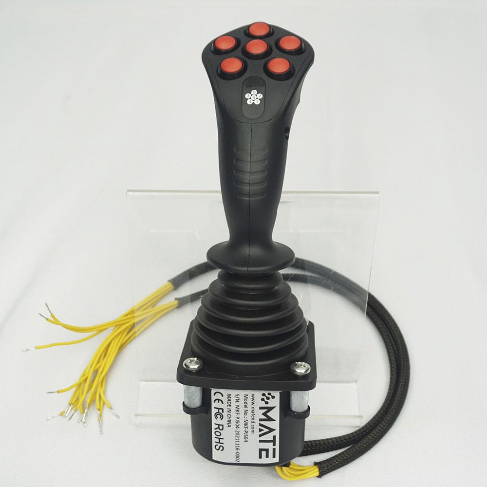 Panel-mount joystick - MKF-PJS04 - MATE TECHNOLOGY SHENZHEN LIMITED - Hall effect / single-axis ...
