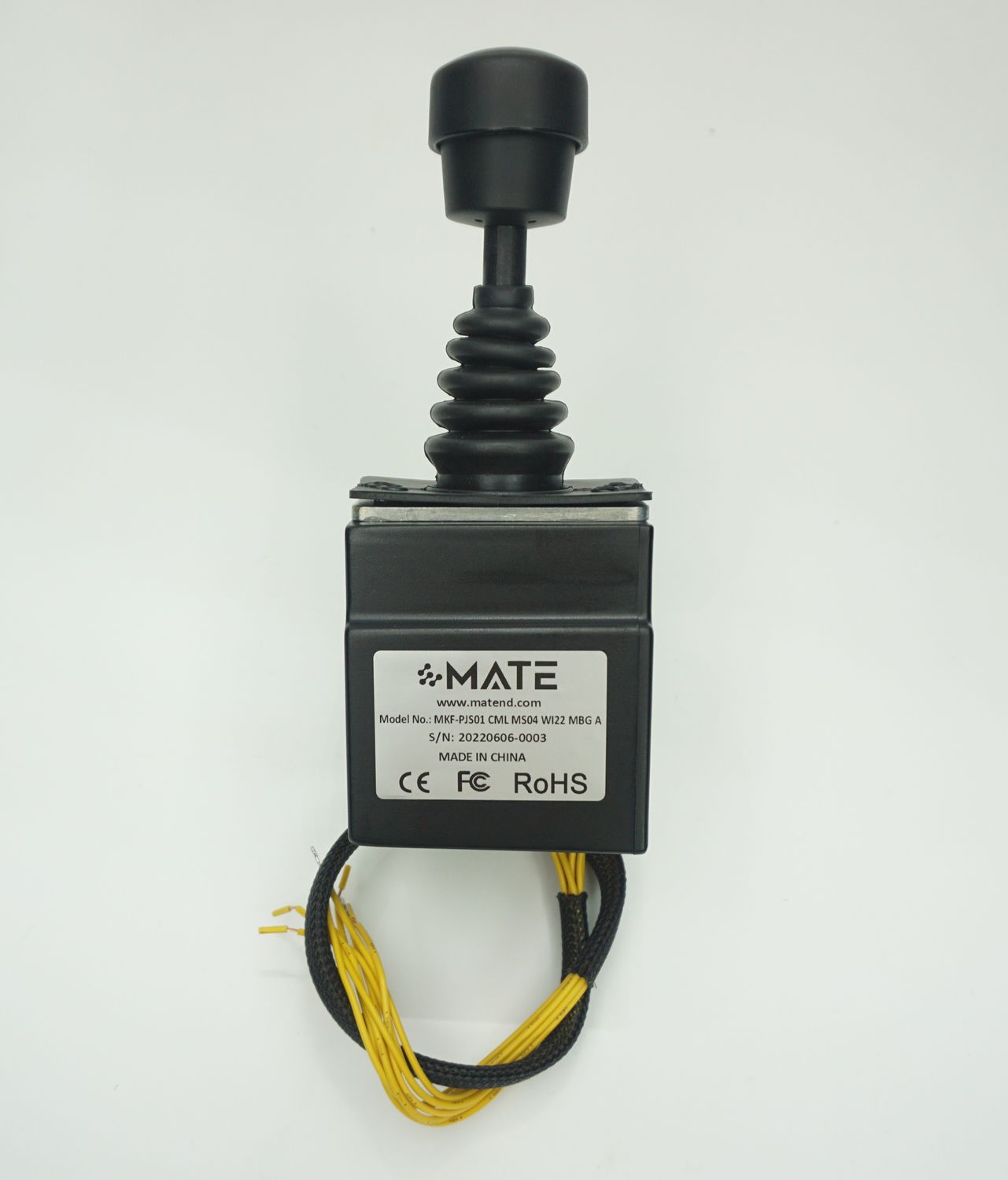 Potentiometer joystick - MKF-PJS01 - MATE TECHNOLOGY SHENZHEN LIMITED - single-axis / Hall ...