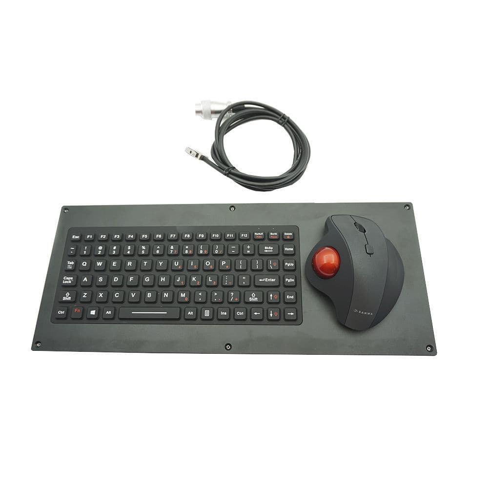 Panel-mount keyboard - MKB-86-L-B - MATE TECHNOLOGY SHENZHEN LIMITED ...