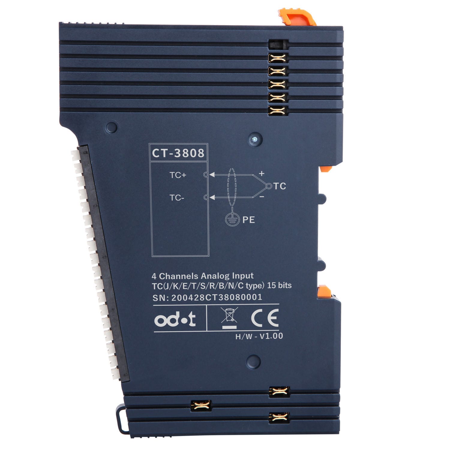 8-channel input module - CT-3808 - ODOT Automation - analog / Modbus ...