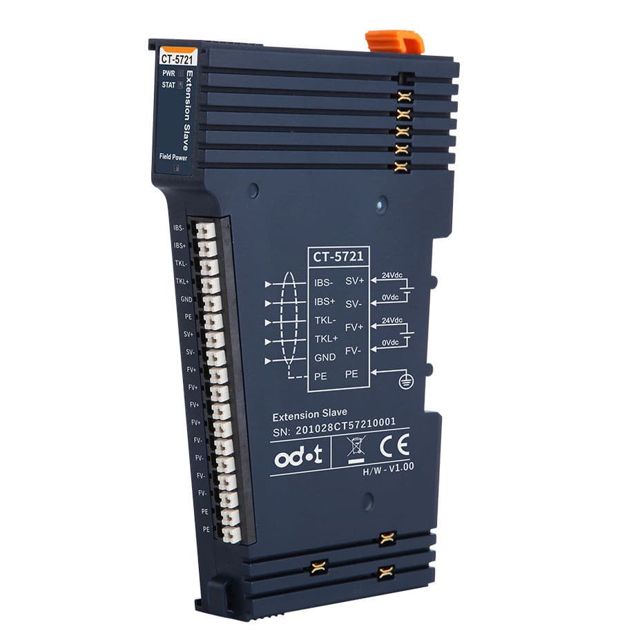 DIN rail IO module - CT-5721 - ODOT Automation - compact / modular / IP20