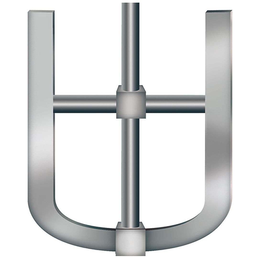 Anchor type impeller - Chemineer - for agitators / axial-flow