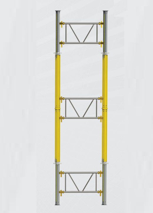 Vertical prop - MULTIPROP AP110 - ASSO - slab / aluminum / heavy-duty