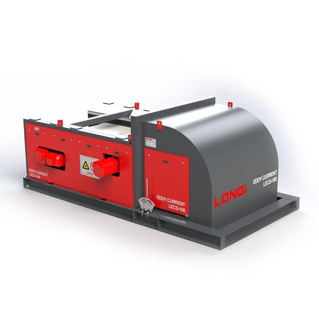 Eddy current separator - LES - LONGi Magnet Co., Ltd - metal / dry ...