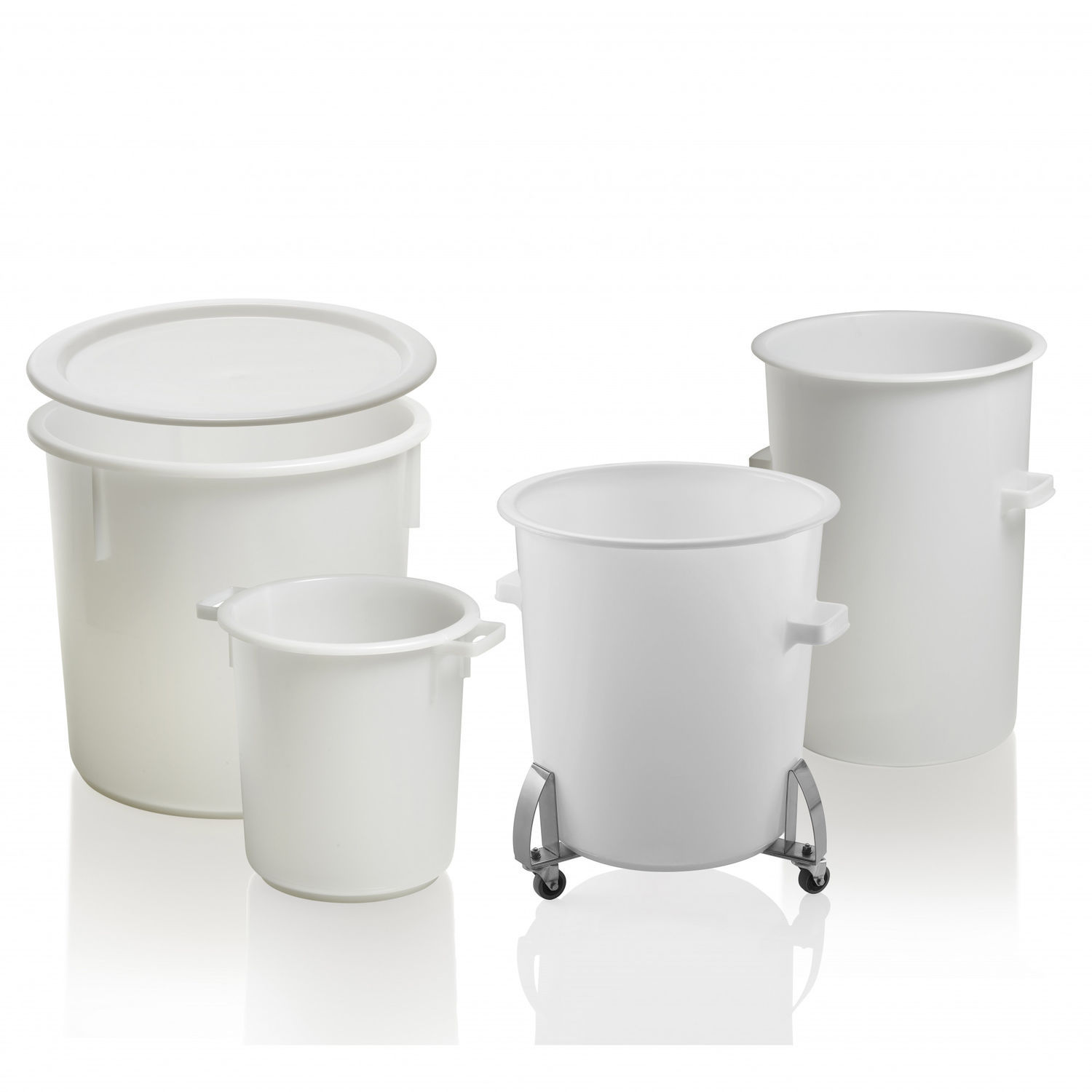 Round crate - Craemer GmbH - HDPE / storage / transport