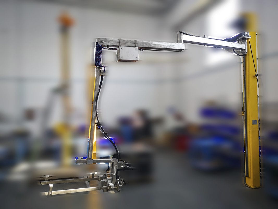 Industrial lifting beam - Adria Manipulatorji - for container ...