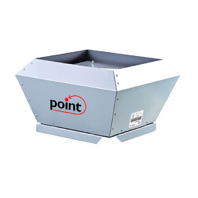 Rooftop fan - P-CF V series - POINT KLIMA - vertical / IP44 / radial