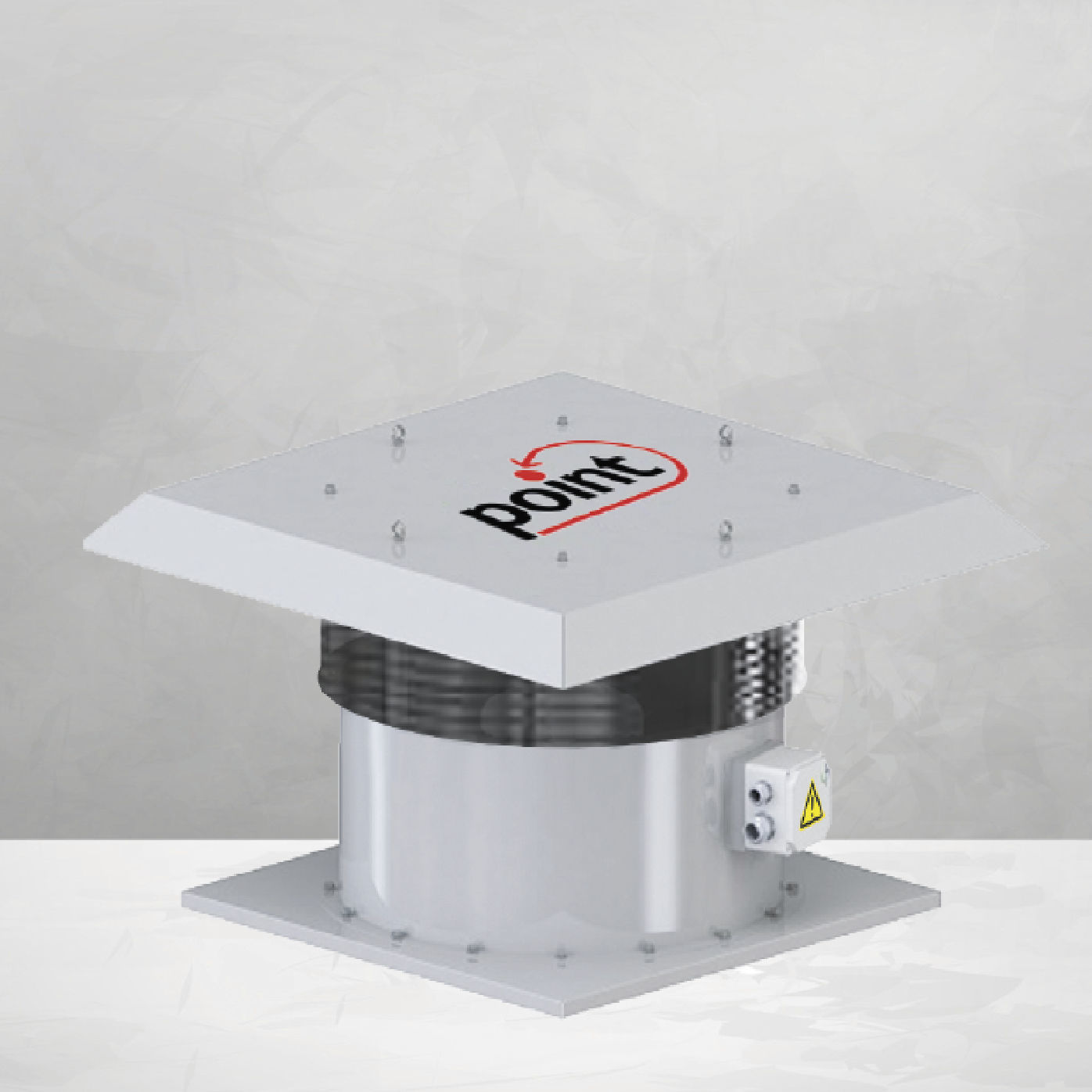 Rooftop fan - P-ACF series - POINT KLIMA - horizontal / IP55 / axial