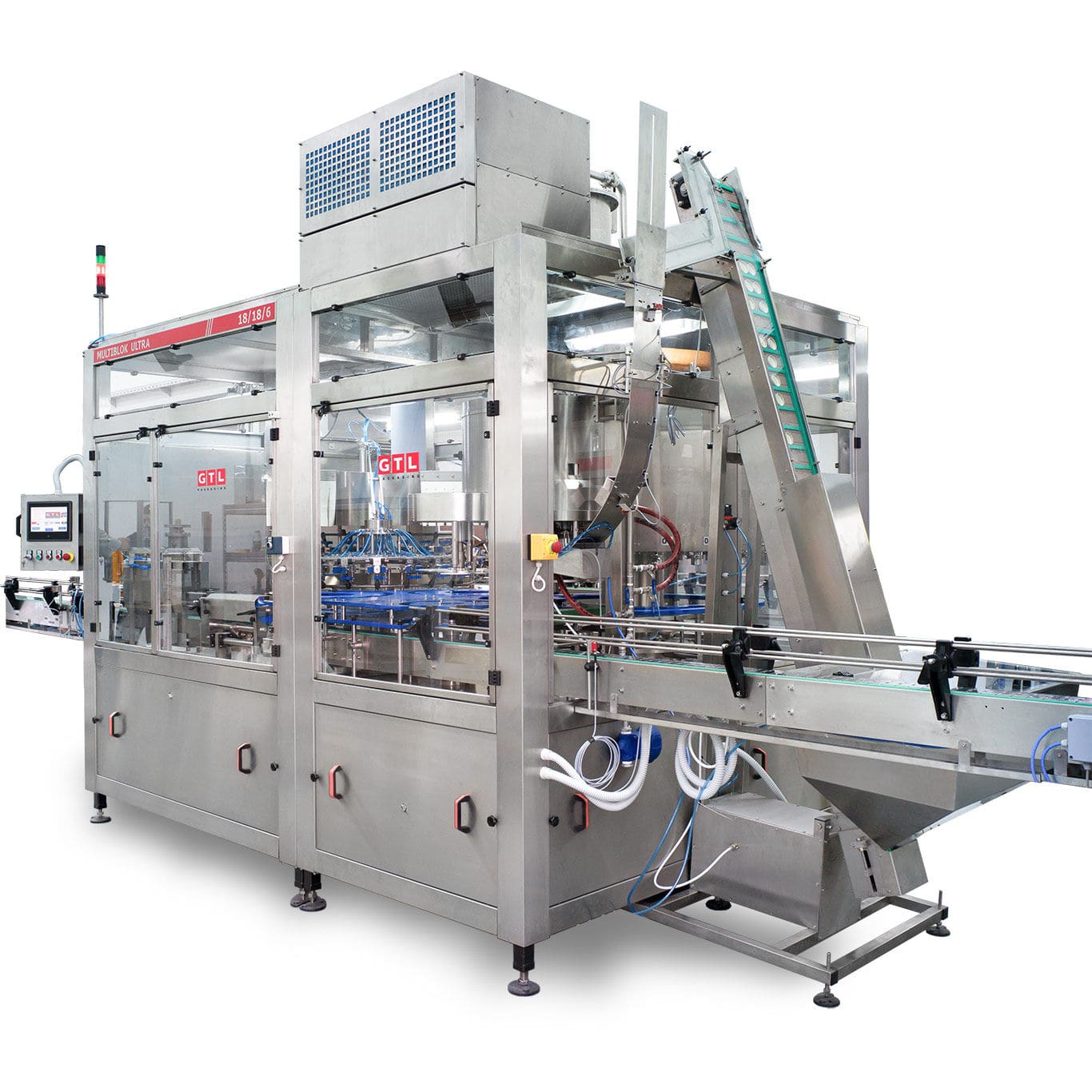 Fully-automatic filling and capping machine - GTL-Ultra - GTL-Packaging ...