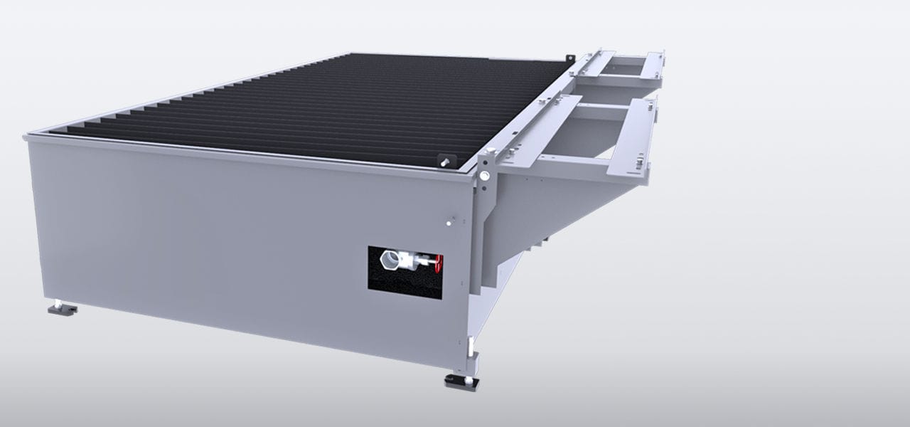 Water cutting table - CT-PORW - Thermacut, k.s. - for metals ...