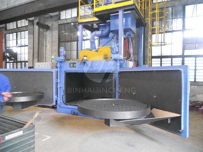Metal shot blasting machine - Q35 series - Qingdao Binhai Jincheng ...
