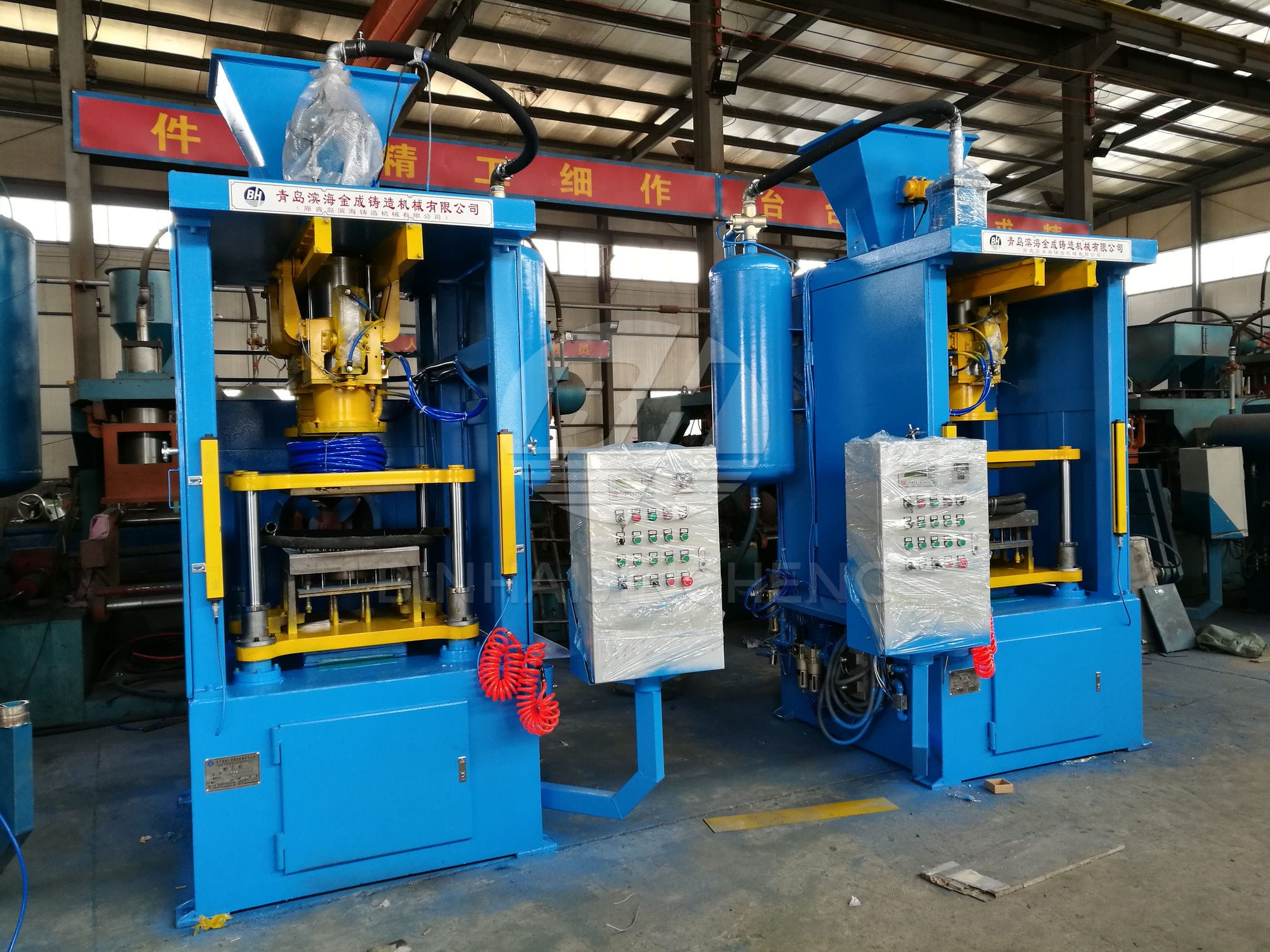 Sand molding machine - ZH600 - Qingdao Binhai Jincheng Foundry ...