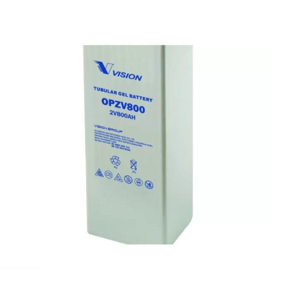 OPzV gel battery - V series - Vision Group - 2 V / for ...