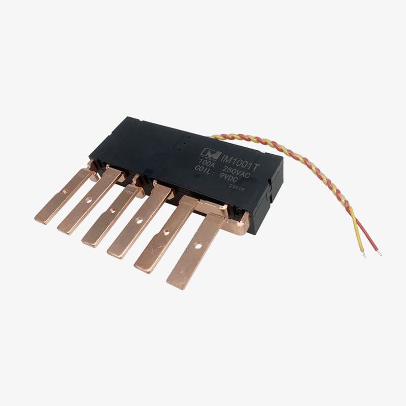 240VAC electromechanical relay - IM1001T - IVY METERING - 3 NO/NC ...