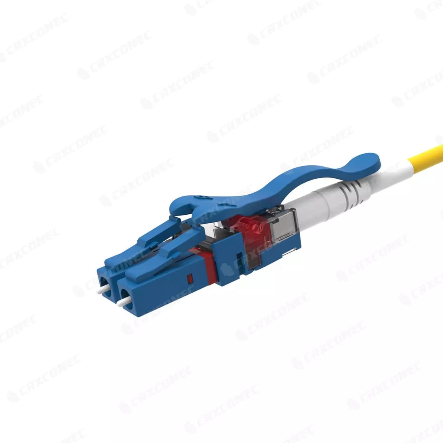 Fiber optics patch cord - CRXCONEC - single mode / LC type / duplex