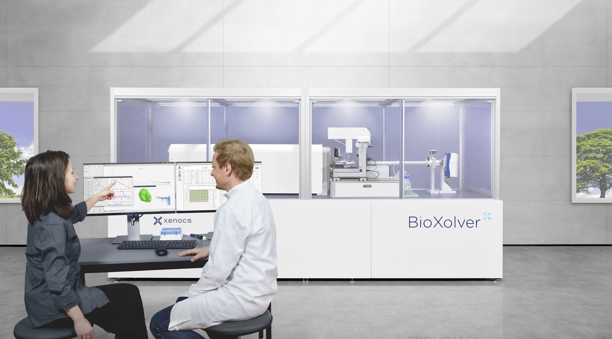 SAXS diffractometer - BioXolver - Xenocs - for protein analysis / laboratory