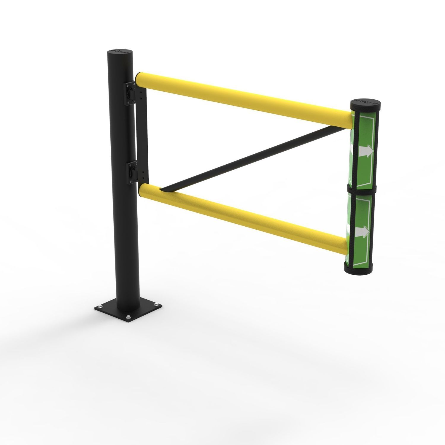 Swing door - Juliet - d-flexx Europe GmbH - polyethylene / indoor