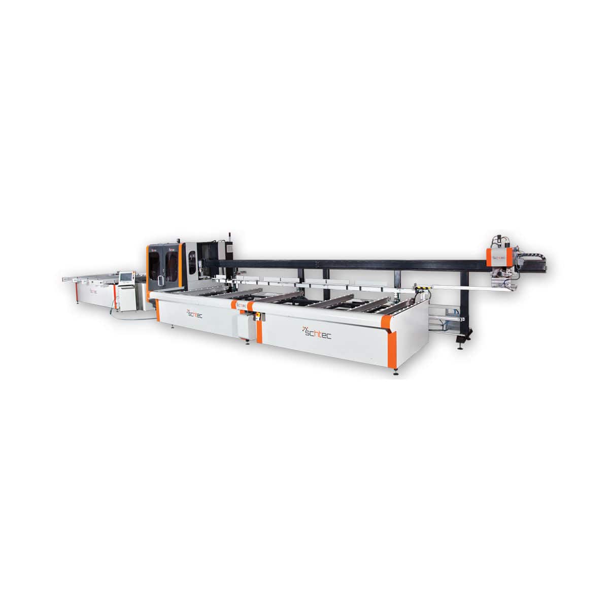 PVC profile cutting and machining center - SMC 320 - SCHTEC MACHINERY