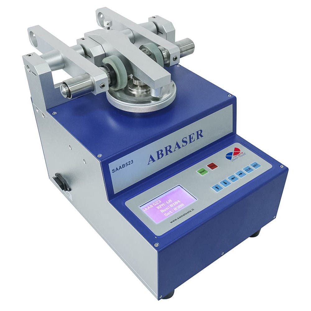 Rotational abrasion tester - SAAB523 - S.A.M.A. ITALIA SRL