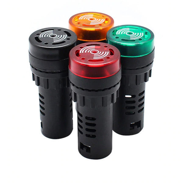 Flashing indicator light - Shenzhen Yikia - LED / panel-mount / round