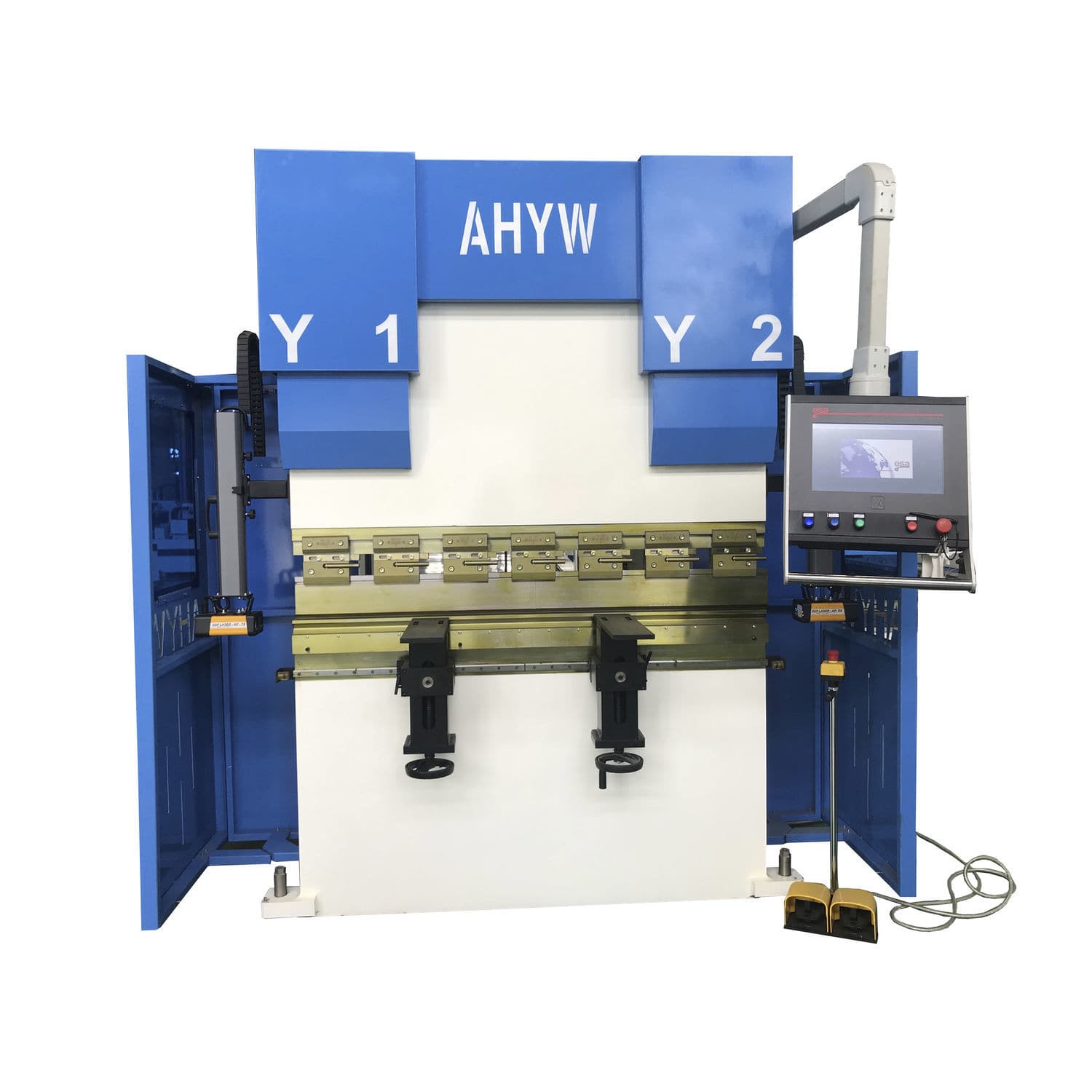 Electro-hydraulic bending machine - YWB-63T/1600 S640 - Anhui Yawei ...