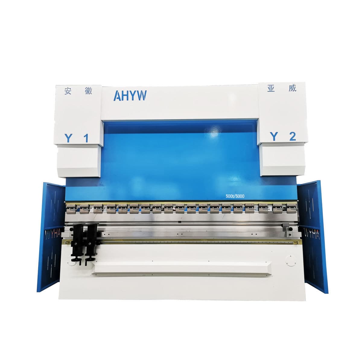 Electro-hydraulic bending machine - YWB-500T/4000 DA53T - Anhui Yawei ...