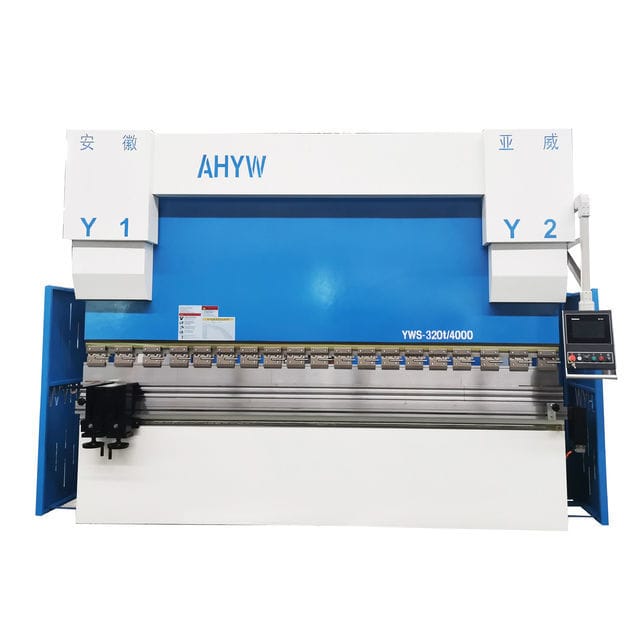 Electro-hydraulic bending machine - YWS-320T/4000 DA53T - Anhui Yawei ...